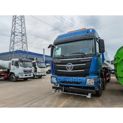 China Foton Auman 30000 Liter  12 Wheel SS304 Water Delivery Tanker Truck for sale