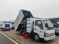 China ISUZU 7cbm Diesel Road Street Sweeper Sweep Sweeping Vacuum Cleaner Cleaning Truck for sale