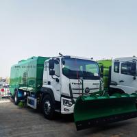 China Foton Aumark Vacuum Road Sweeper Truck With Snow Remover for sale