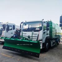 China Foton Aumark Vacuum Road Sweeper Truck With Snow Remover for sale