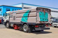 China HOWO Road Sweeper Truck Self Propelled High Pressure Street Sweeper Vacuum Truck for sale