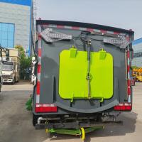 China FAW RHD Road Street Washing And Sweeping High Pressure Cleaning Sweep Sweeper Truck for sale