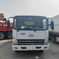 China FAW RHD Road Street Washing And Sweeping High Pressure Cleaning Sweep Sweeper Truck for sale
