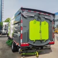 China FAW RHD Road Street Washing And Sweeping High Pressure Cleaning Sweep Sweeper Truck for sale