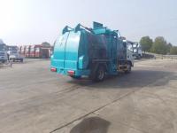 China Dongfeng Kitchen Garbage Truck Trash Compactor Garbage Transport Truck for sale