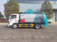 China Dongfeng Kitchen Garbage Truck Trash Compactor Garbage Transport Truck for sale