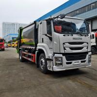 China ISUZU Giga 4X2 Garbage Compactor Refuse Transport  Compression Garbage Truck for sale