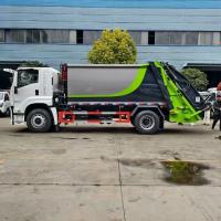 China ISUZU Giga 4X2 Garbage Compactor Refuse Transport  Compression Garbage Truck for sale