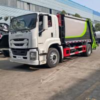 China ISUZU Giga 4X2 Garbage Compactor Refuse Transport  Compression Garbage Truck for sale