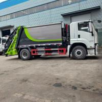 China ISUZU Giga 4X2 Garbage Compactor Refuse Transport  Compression Garbage Truck for sale