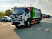 China Foton 20cbm Diesel Fuel Rear Loader Garbage Compactor Refuse Collection Truck for sale