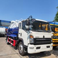 China Sinotruck howo Vacuum Septic Tank Sewer Sewage Suction Truck for sale