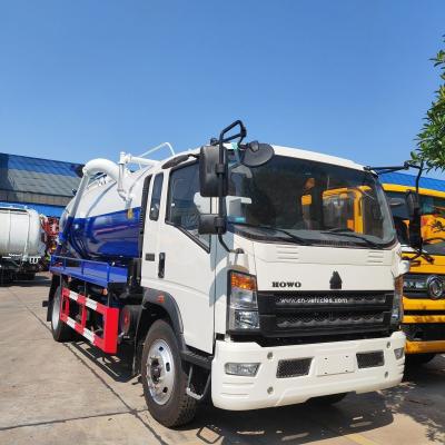 China Sinotruck howo Vacuum Septic Tank Sewer Sewage Suction Truck for sale