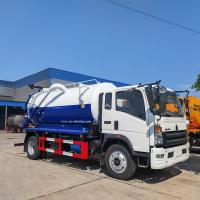 China Sinotruck howo Vacuum Septic Tank Sewer Sewage Suction Truck for sale