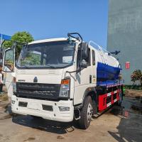 China Sinotruck howo Vacuum Septic Tank Sewer Sewage Suction Truck for sale