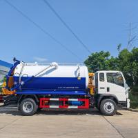 China Sinotruck howo Vacuum Septic Tank Sewer Sewage Suction Truck for sale