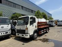 China HOWO RHD Vacuum Fecal Sewage Suction Sewer Tank Tanker Sludge Cleaning Truck for sale