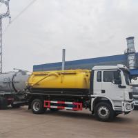 China Shacman L3000 Suction Sewage Truck Vacuum Fecal Septic Tank Truck for sale