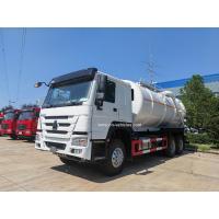 China Sinotruk HOWO 18cbm, 20cbm 10 Wheel 6X4 400HP 20cbm Septic Tank Truck for sale