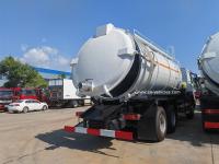 China Sinotruk HOWO 18cbm, 20cbm 10 Wheel 6X4 400HP 20cbm Septic Tank Truck for sale