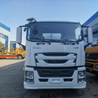 China ISUZU Sewage Suction Truck 15000L Vacuum Sewage Tanker Truck For Industrial Waste for sale