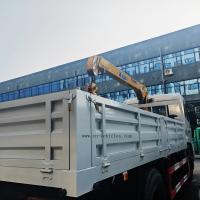 China Dongfeng 2 Ton 3 Ton Truck Mounted Crane Three Arm Mini Crane Truck With Xcmg Sqs68-3 for sale
