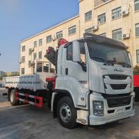 China ISUZU Giga Sany Palfinger Folding Manufacturer Hydraulic Truck Mounted Cranes (SPK 23500) for sale
