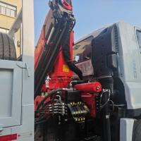 China ISUZU Giga Sany Palfinger Folding Manufacturer Hydraulic Truck Mounted Cranes (SPK 23500) for sale