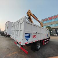 China ISUZU Kv600 Lorry Mini Truck Mounted Crane Lqs78A Telescopic Knuckle Boom Crane for sale