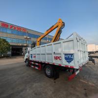 China ISUZU Kv600 Lorry Mini Truck Mounted Crane Lqs78A Telescopic Knuckle Boom Crane for sale