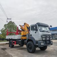 China North Benz 6.3 Ton Sq6.3zk2q Knuckle Boom Crane Truck Mounted Manipulator Crane for sale