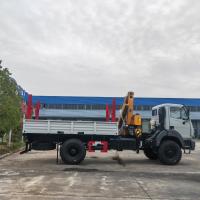 China North Benz 6.3 Ton Sq6.3zk2q Knuckle Boom Crane Truck Mounted Manipulator Crane for sale