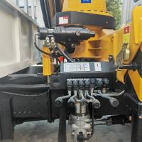 China FAW RHD 340HP Cargo Hydraulic Truck Mounted SQZ160 8Ton Mobile Manipulator Knuckle Boom Crane for sale