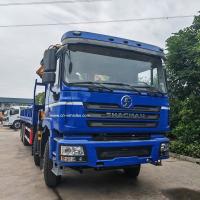 China Shacman 8X4 4 Alex Truck Mounted Crane 28ton Folding Mobile Crane Truck With GSQZ560 for sale