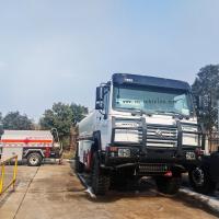 China HOWO 4*4 Full Driver Mobile Oil Fuel Jet Tanker Truck  for sale