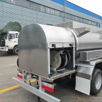 China Dongfeng 2cbm Mini Captain Diesel and Gasoline Fuel Dispenser Truck for sale