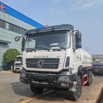 China Dongfeng 17000Liter Diesel Dispenser Fuel Bower Tanker Tank Delivery Truck for sale