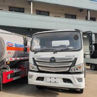 China Foton Aumark RHD Petrol Tank Truck 8500L Mobile Fuel Tanker Dispensing Truck for sale