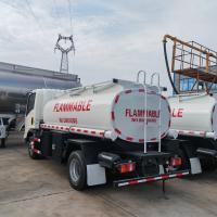China HOWO RHD Fuel Oil Tank Dispenser Bowser Refueling Transport Truck for sale