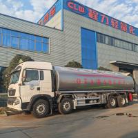 China Sinotruk HOWO Fuel Tanker Truck 12 Wheel 20000L Aluminum Alloy Fuel Transport Truck for sale