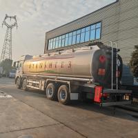 China Sinotruk HOWO Fuel Tanker Truck 12 Wheel 20000L Aluminum Alloy Fuel Transport Truck for sale