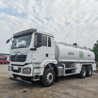 China Shacman H3000 6*4 400hp 20cbm Fuel Bowser Oil Tanker Dispener Refueling Transport Truck  for sale