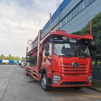 China China Manufacturer FAW 5 Set Car Carrier Transport Platform Auto Hauling Truck for sale