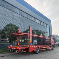 China China Manufacturer FAW 5 Set Car Carrier Transport Platform Auto Hauling Truck for sale