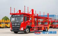 China Dongfeng 4X2 One Drive Five Car Carrier Flatbed Wrecker Towing Truck for sale