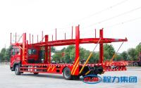 China Dongfeng 4X2 One Drive Five Car Carrier Flatbed Wrecker Towing Truck for sale