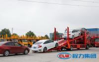 China Dongfeng 4X2 One Drive Five Car Carrier Flatbed Wrecker Towing Truck for sale