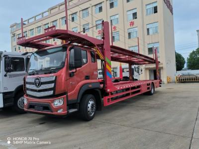 China Foton 4*2 Tow Wrecker Multipurpose Platform 5 Car Carrier Tow Truck for sale