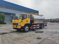 China FAW 9CBM Road Construction Gravel Sealing Truck Asphalt Distributor Truck for sale