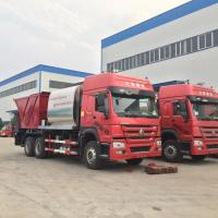 China HOWO Construction Asphalt Rubber Chip Sealer Macadam Gravel Synchronous Truck for sale
